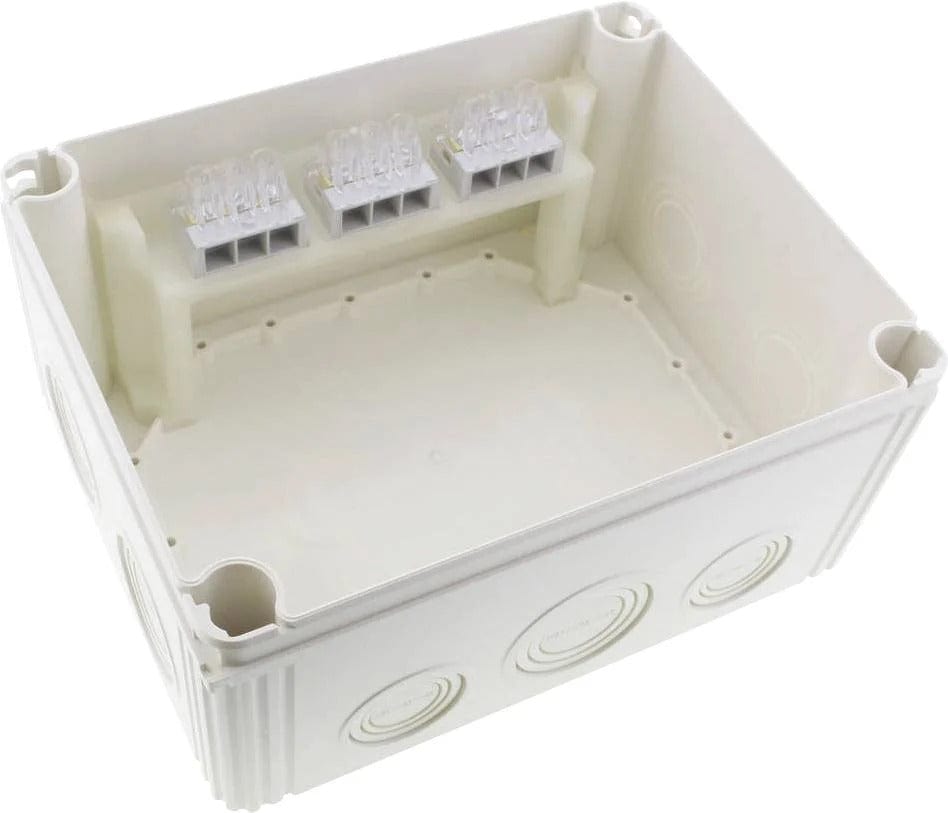 Wiska COMBI Polycarbonate Junction box with clamping terminals White ...