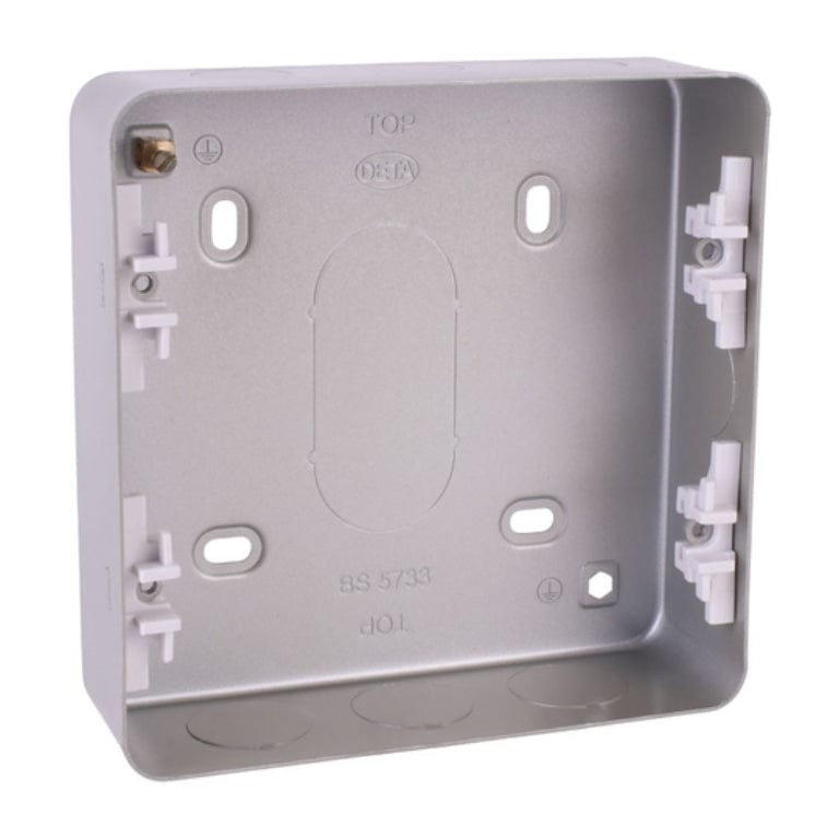 Deta Metal Clad 6/8 Gang Back Box 42mm - M1230 – ledbulbs.co.uk