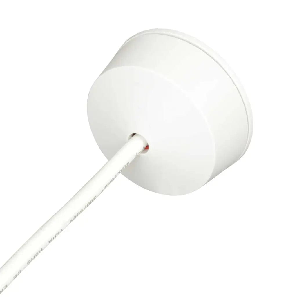 Hager Klik 6A 4 Pin Plug in Ceiling Rose with 3m Lead - White - ASCR64 ...