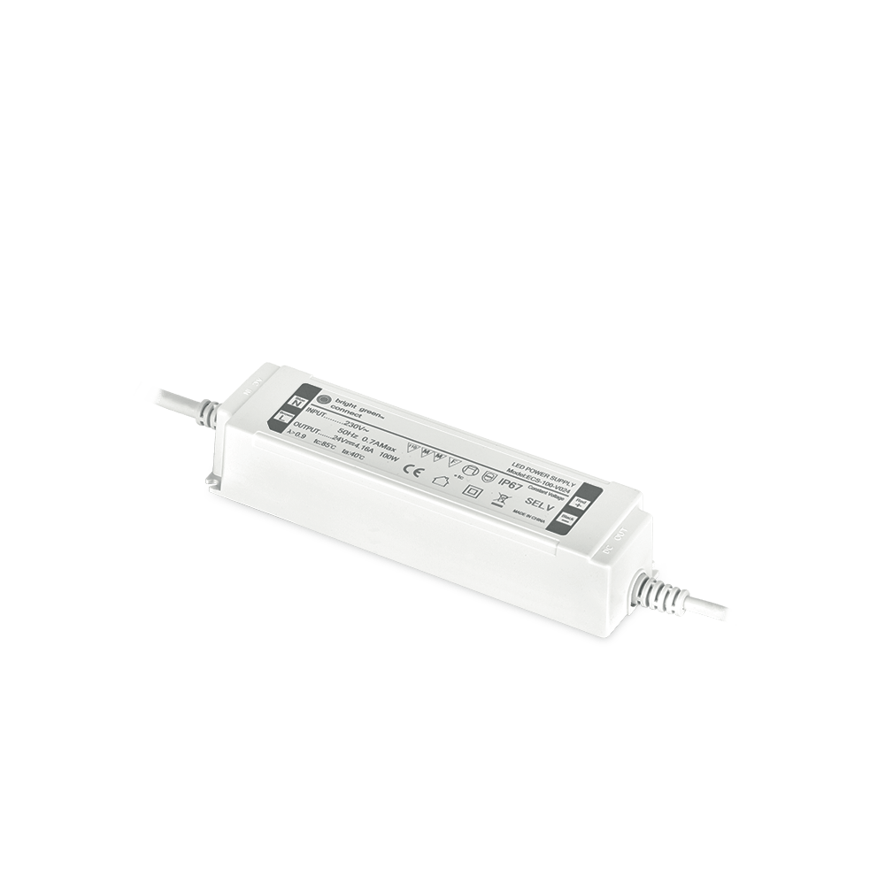 Aurora 180-264V 100W 24V IP67 Non-dimmable Constant Voltage LED Driver ...