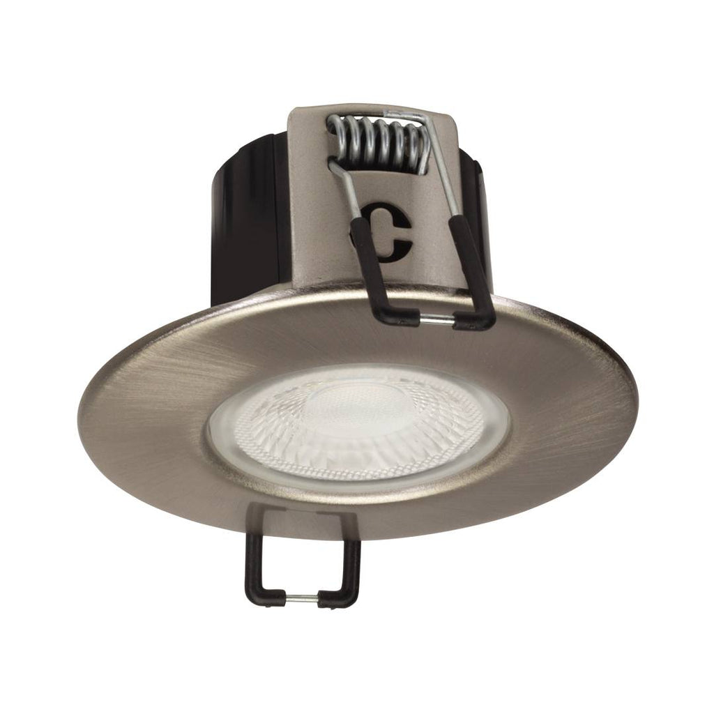 Collingwood H2 Lite 4.3W LED Downlight Cool White, Brushed Steel ...