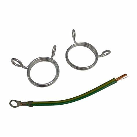Wiska COMBI Earthing Springs c/w Earth Leads & Screws Steel - E-SPRING ...