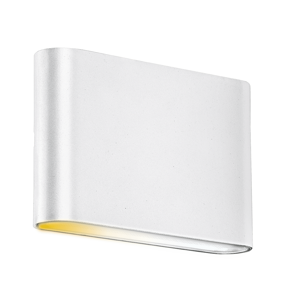 Aurora WallE CS 6W IP65 Up/Down CCT Wall Light 3000/4000/5700K - White ...