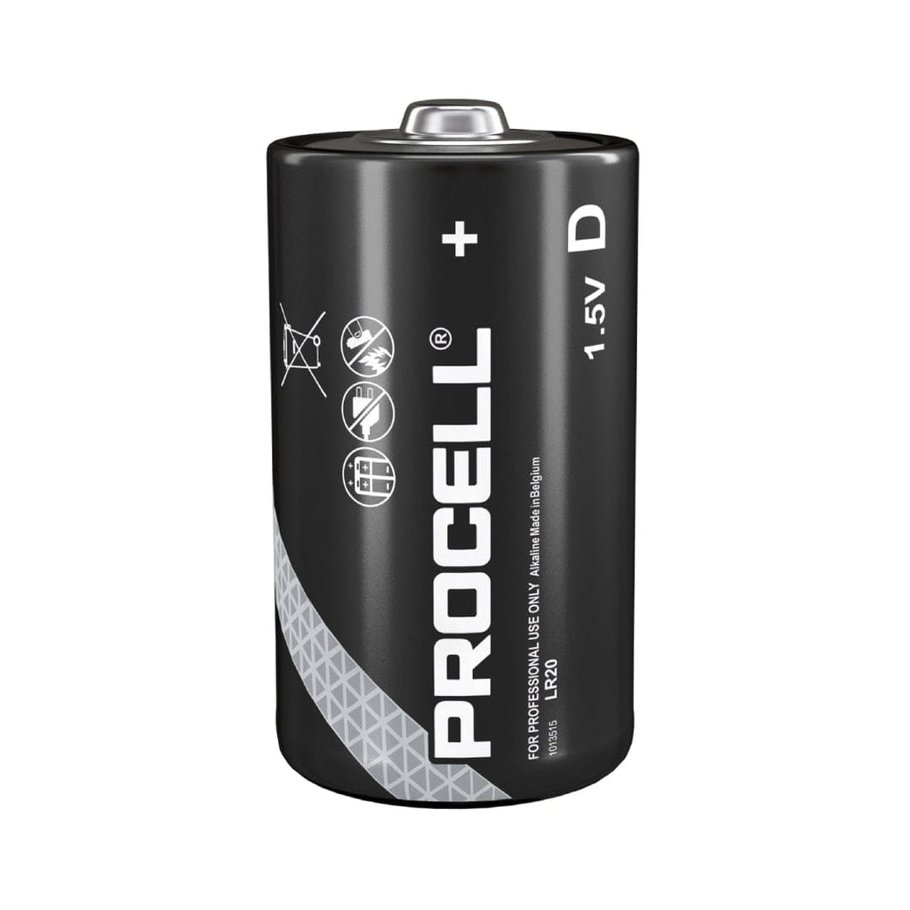 Procell D Alkaline Batteries - 10 Per Pack – ledbulbs.co.uk
