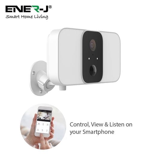 ENERJ Smart Wireless 1080P Battery Camera with Twin Floodlights - SHA5 ...