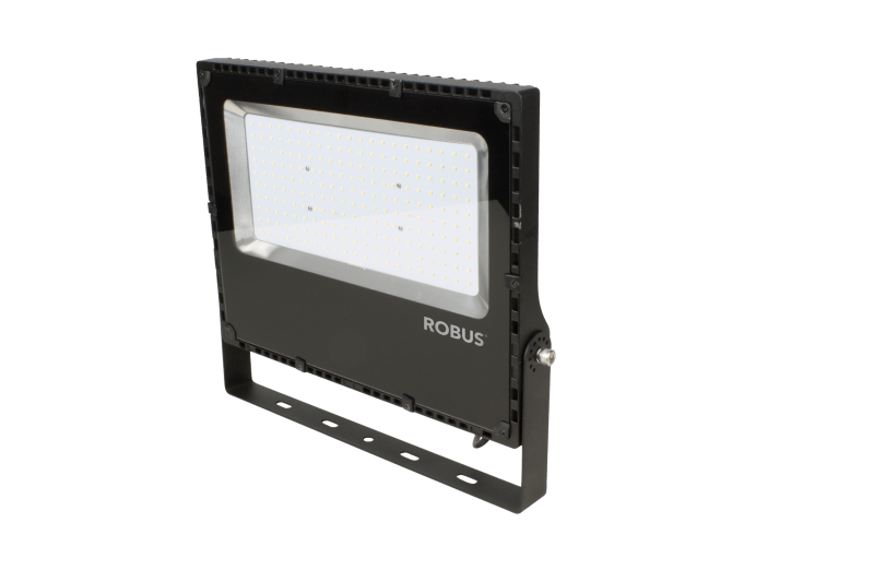 Robus COSMIC 150W LED flood light, IP65, Black 4000K - RCM15040-04 ...