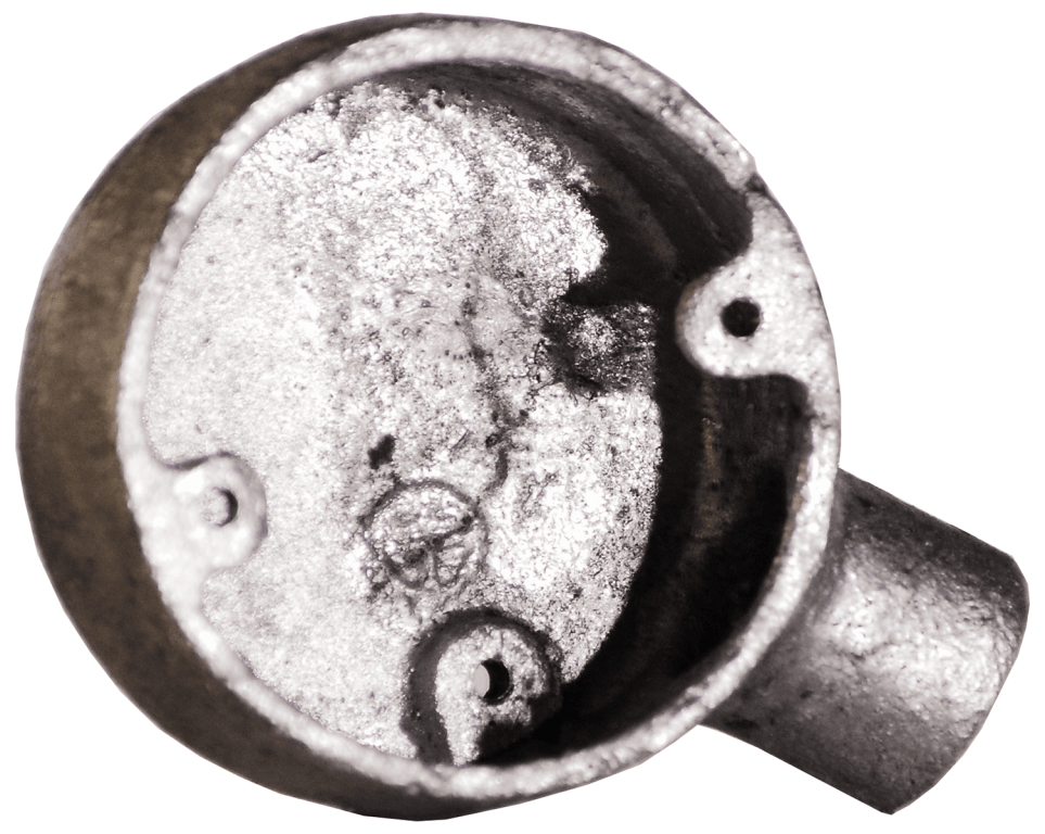 Deta TTE Galvanised Terminal Box 20mm - DT21120G – ledbulbs.co.uk