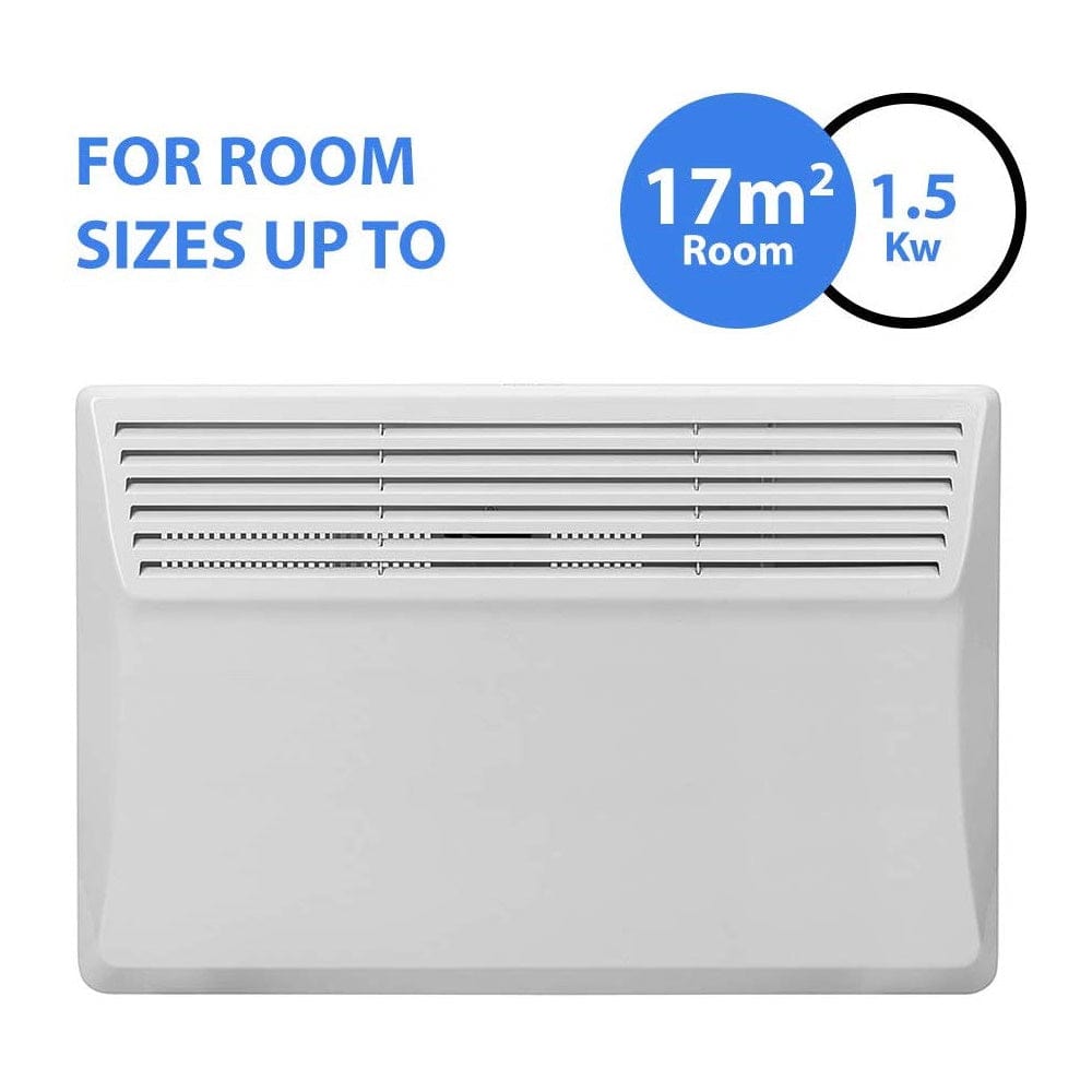 Devola Eco Contour 1.5kw Panel Heater With 24hr/7 Day Timer - DVS1500W ...