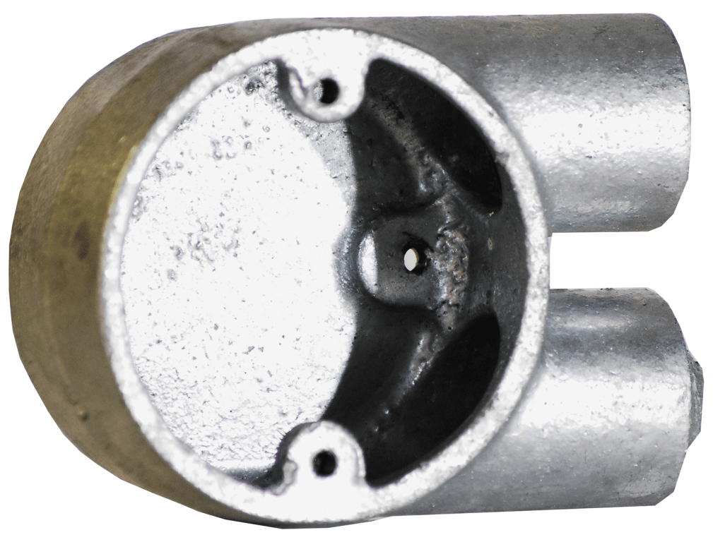Deta TTE Galvanised U Box 20mm - DT26120G – ledbulbs.co.uk