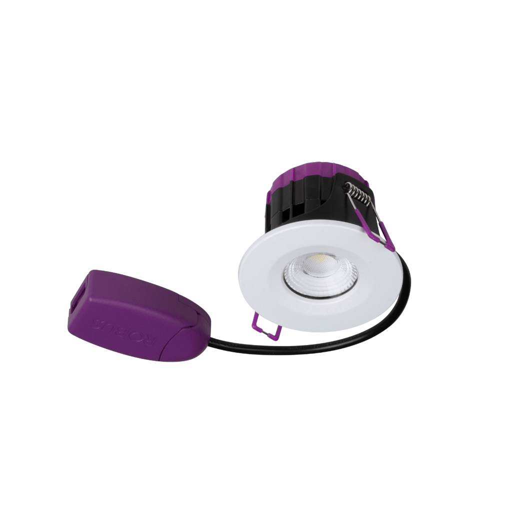 Robus Ultimum 5-7W Integrated LED Downlight 3000K, White - RUL050730-0 ...