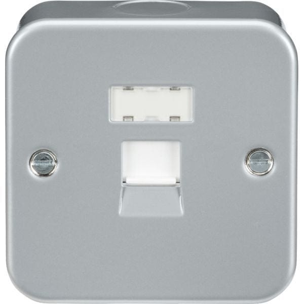 Knightsbridge Metal Clad RJ45 Network Outlet - MRJ45 – ledbulbs.co.uk