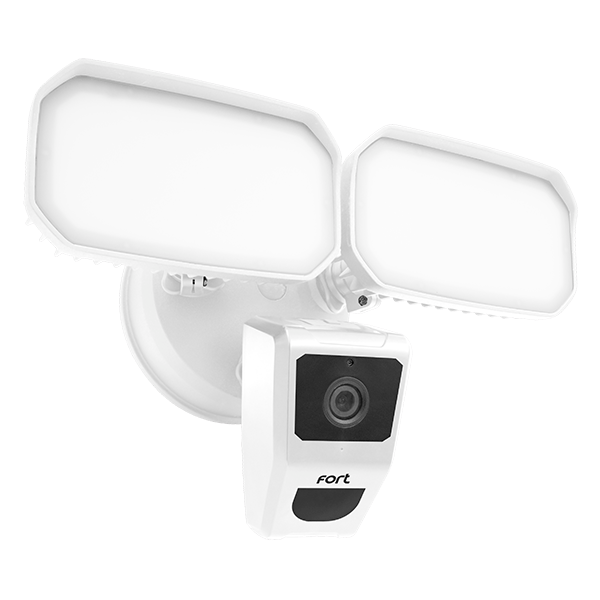 ESP Fort Wi-Fi Security Camera With Twin Flood Lights White - ECSPCAMF ...