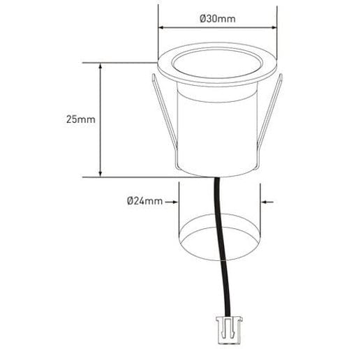 Robus SMD Version IP68 Circular 10 Fittings Kit - Blue (3 Leds) - R3LE ...