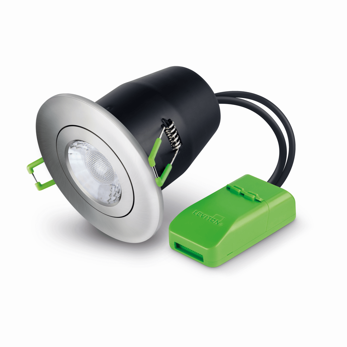 JCC FG NG Unlamped Downlight Tilt IP20 Brushed Nickel - JC010023/BN ...