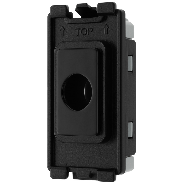 BG Evolve Grid Flex Outlet (up to 10mm) - Black - RPCDBFLEX – ledbulbs ...