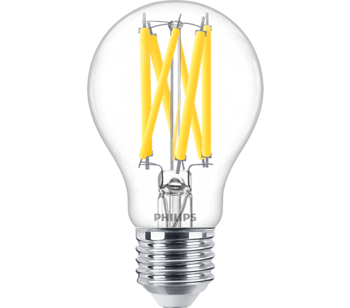 Philips Master Glass 10.5-100W Dimtone LED GLS E27 Very Warm White - 9 ...