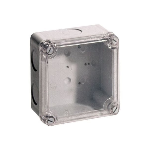 Wiska CLWIB1 Clear Lided, smooth sided enclosure - 6815LH – ledbulbs.co.uk