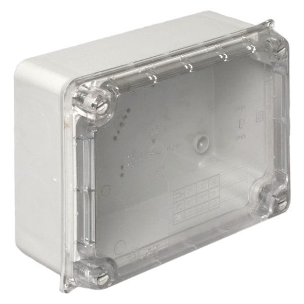 Wiska CLWIB4 Clear Lided, smooth sided enclosure - 6886LH – ledbulbs.co.uk