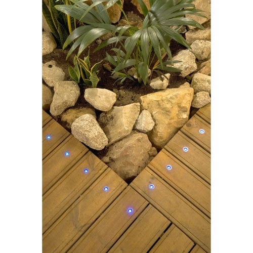 Robus VITA 1.8W Blue LED Circular IP68 Deck Lights With 5 Fittings Kit ...