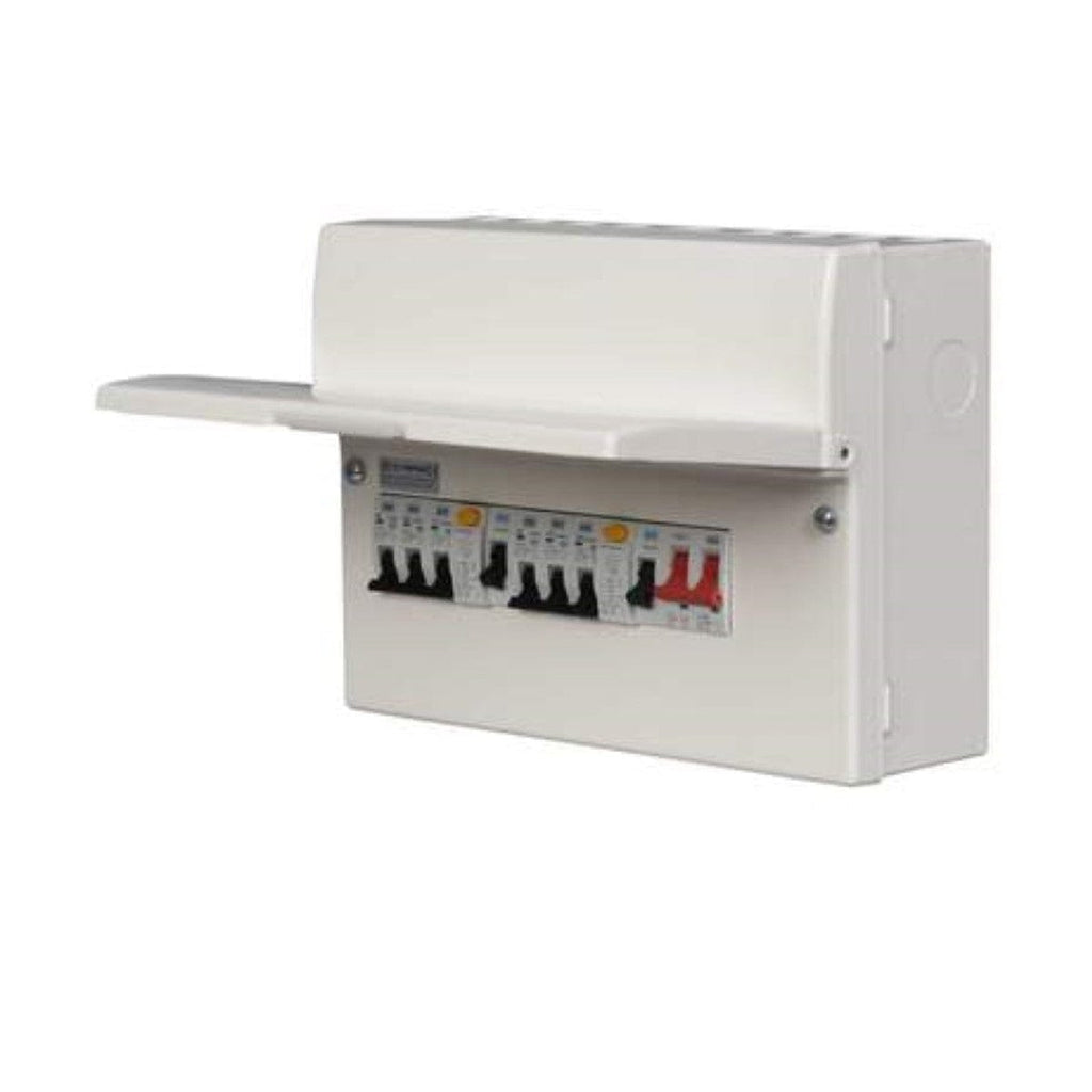 BG 6 Way With 100A Switch 2x 63A 30Ma RCDâ€™S & 6x MCBs - CFUDP16606 ...