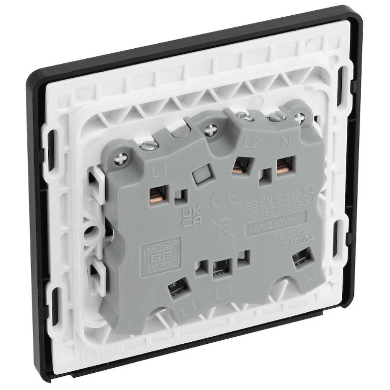 BG Evolve Matt Blue Fan Isolator Switch 10A Triple Pole - PCDDB15B ...