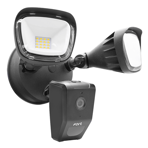 ESP Fort Wi-Fi Security Camera With Twin Spot Lights Black - ECSPCAMSL ...