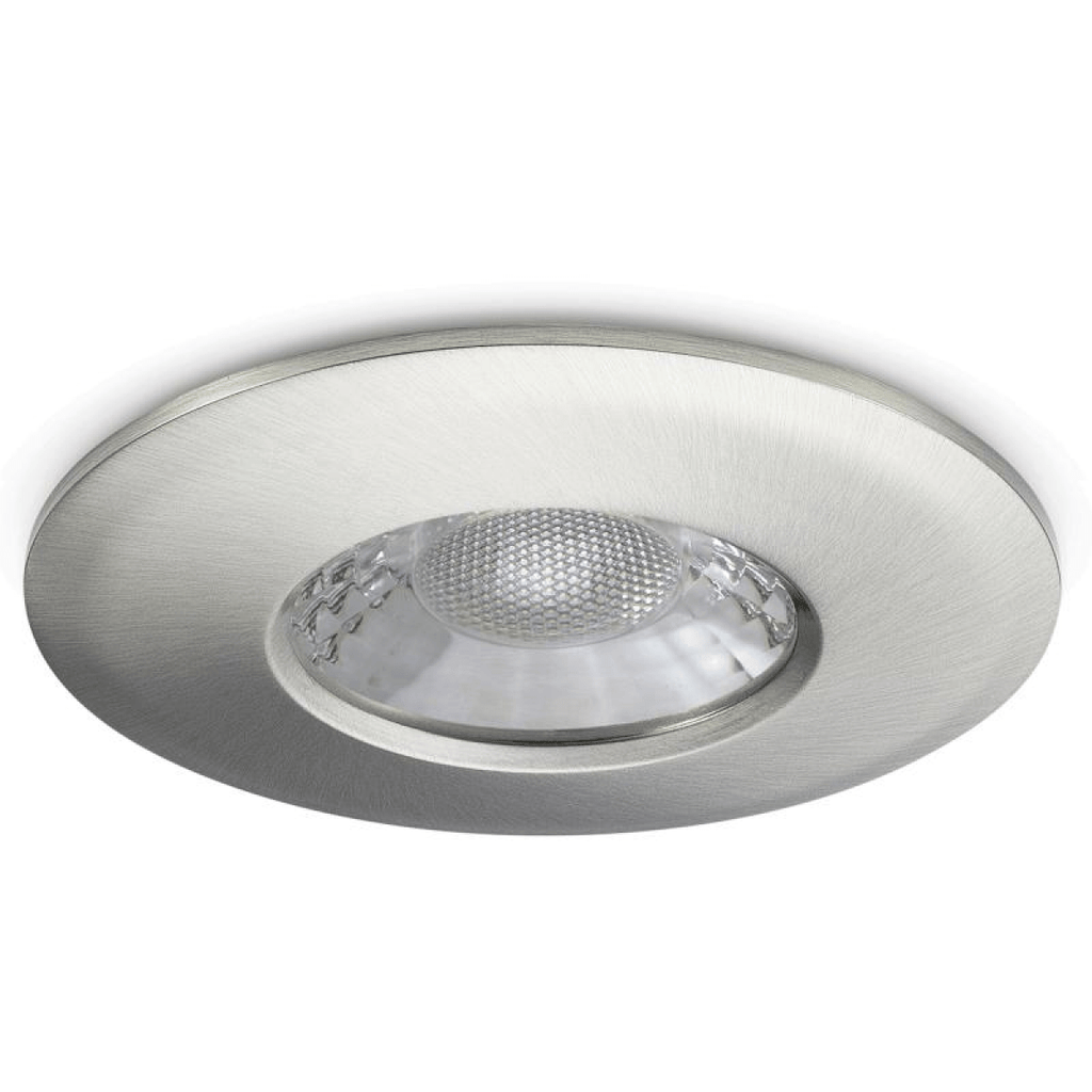 JCC V50 Fire-rated LED downlight 7.5W 650lm IP65 BN EM - JC1001/BNEM ...