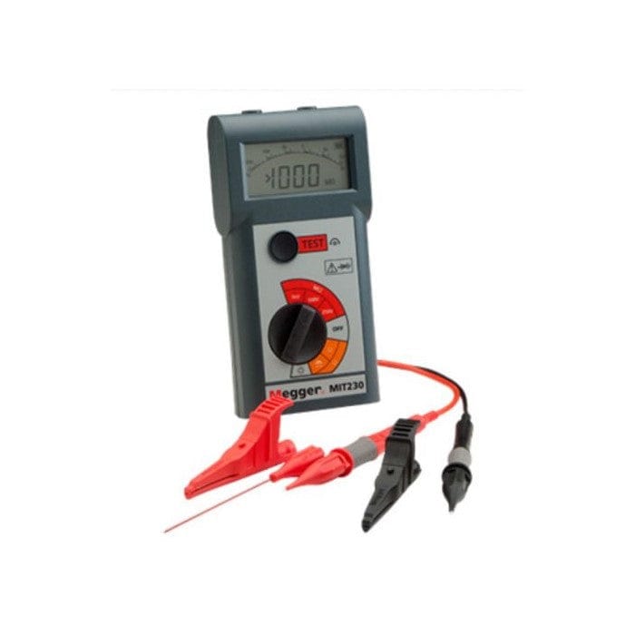 Megger MIT230 250V/500V/1000V Insulation & Continuity Tester with Buzz ...