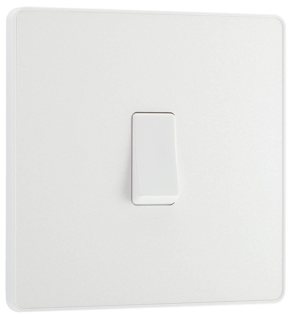 BG Evolve Pearl White Single Light Switch 20A 16AX 2 Way - PCDCL12W ...