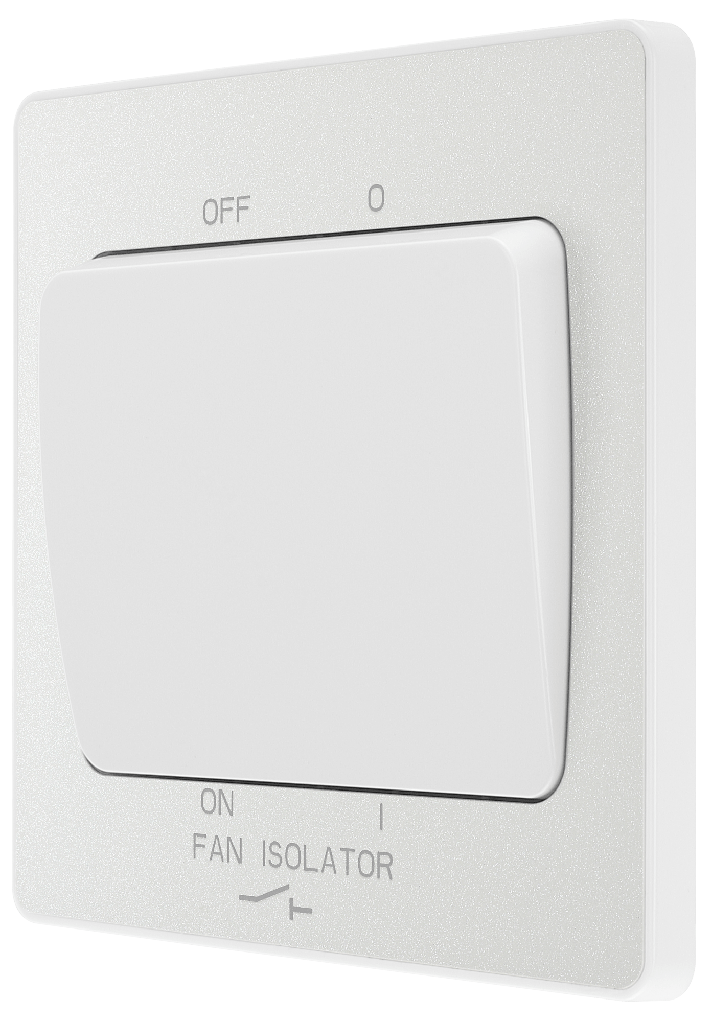 BG Evolve Pearl White Fan Isolator Switch 10A Triple Pole - PCDCL15W ...