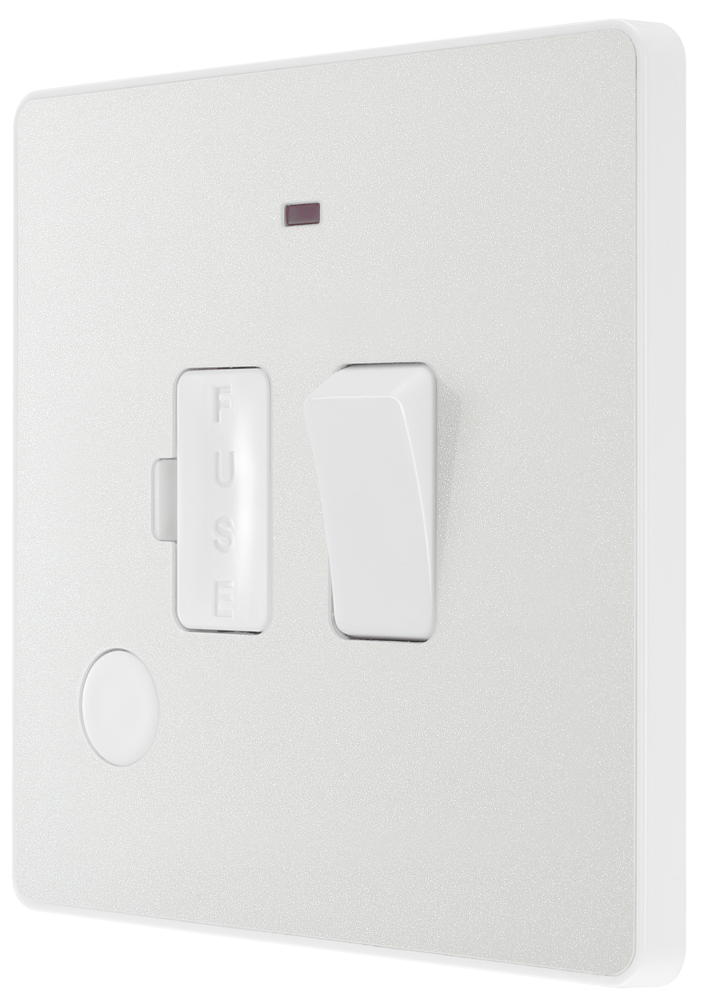 BG Evolve Pearl White Switched 13A Fused Connection Unit With Power LE ...