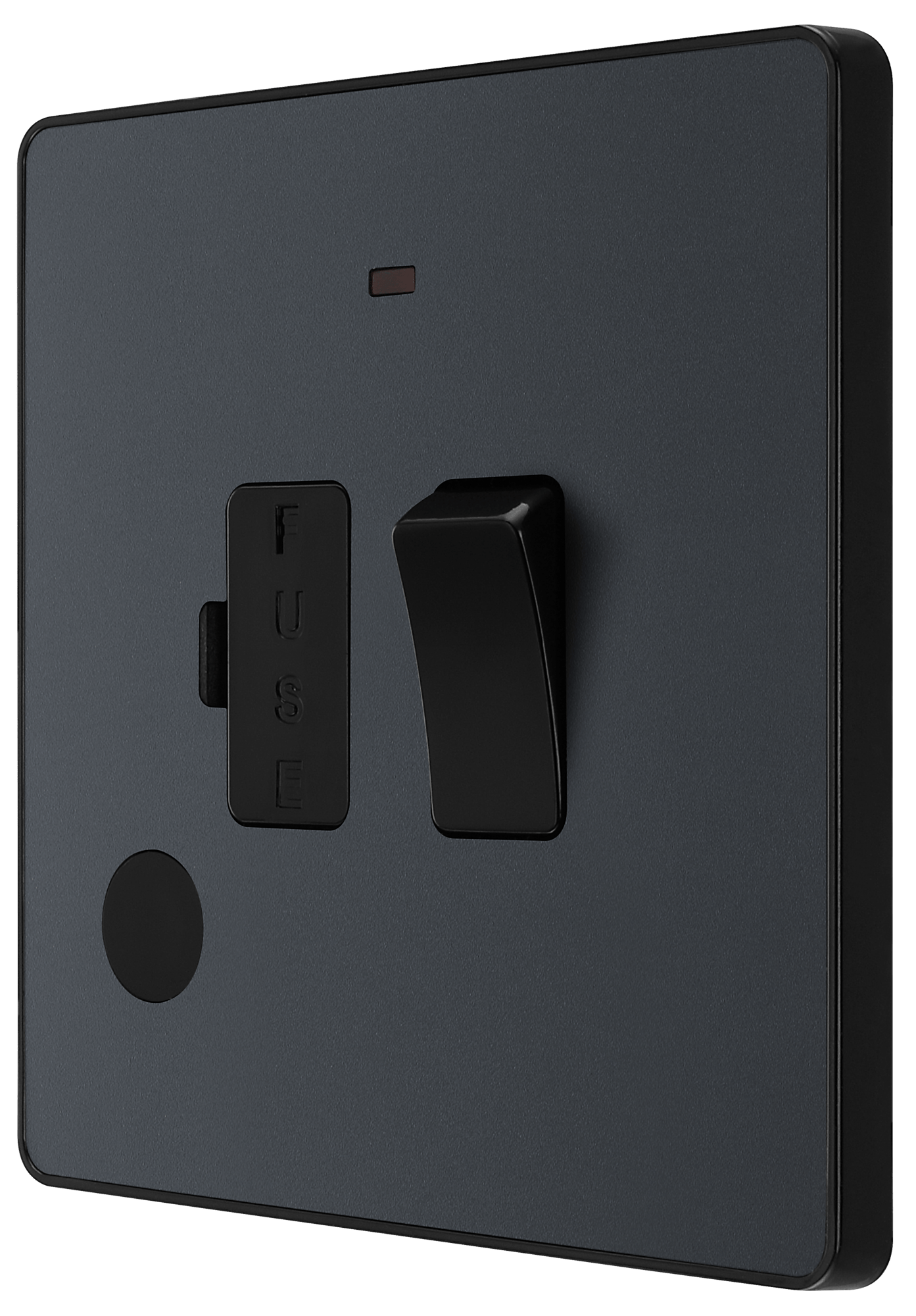 BG Evolve Matt Grey Switched 13A Fused Spur Unit With Power LED Indica ...