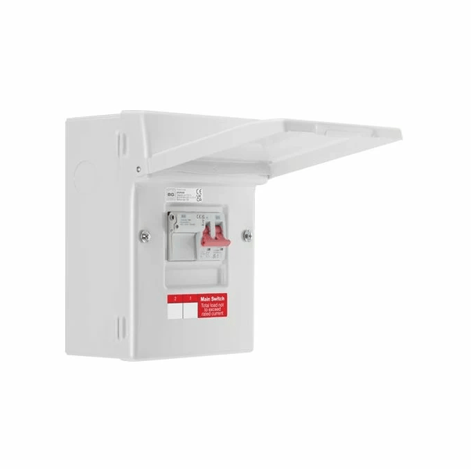 BG Electrical 100A Switch Fuse White - CFUFS100 – ledbulbs.co.uk