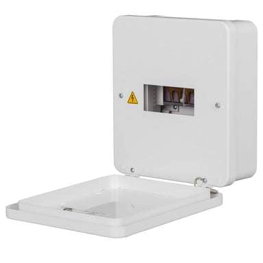 Schneider Easy9 4 Way Consumer Unit - EZ9E4MCU – ledbulbs.co.uk