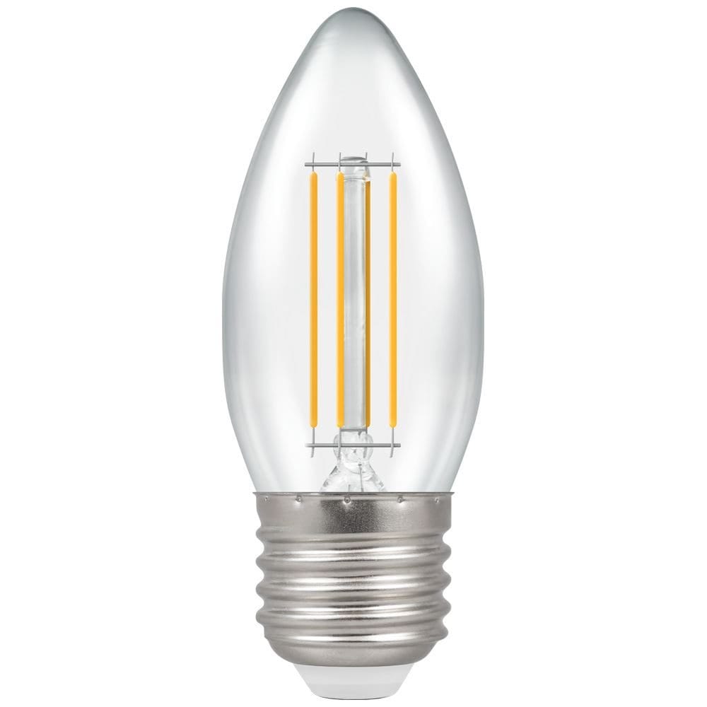 Crompton LED Candle Filament Dimmable Clear 5W 2700K ES-E27 - CROM7154 ...