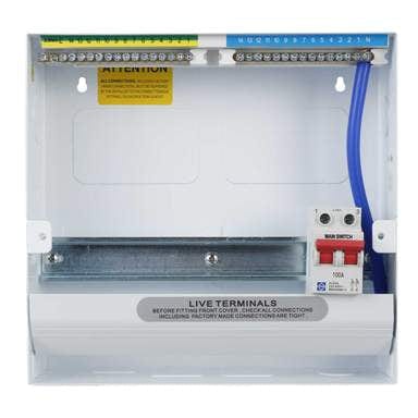 Lewden 10 + 1 Way 100A Isolator Incomer Metal Clad Consumer Unit - PRO ...