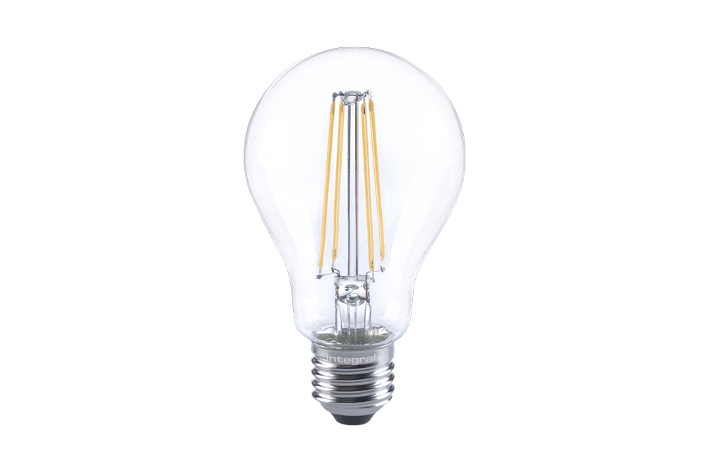 Integral 7W LED ES/E27 GLS Classic Warm White 300 Dimmable Clear - ILG ...